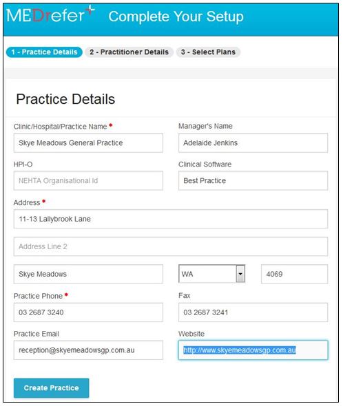 Register as a GP Practice Manager – MEDrefer Support