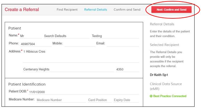 Create a Referral via the MEDrefer Website – MEDrefer Support